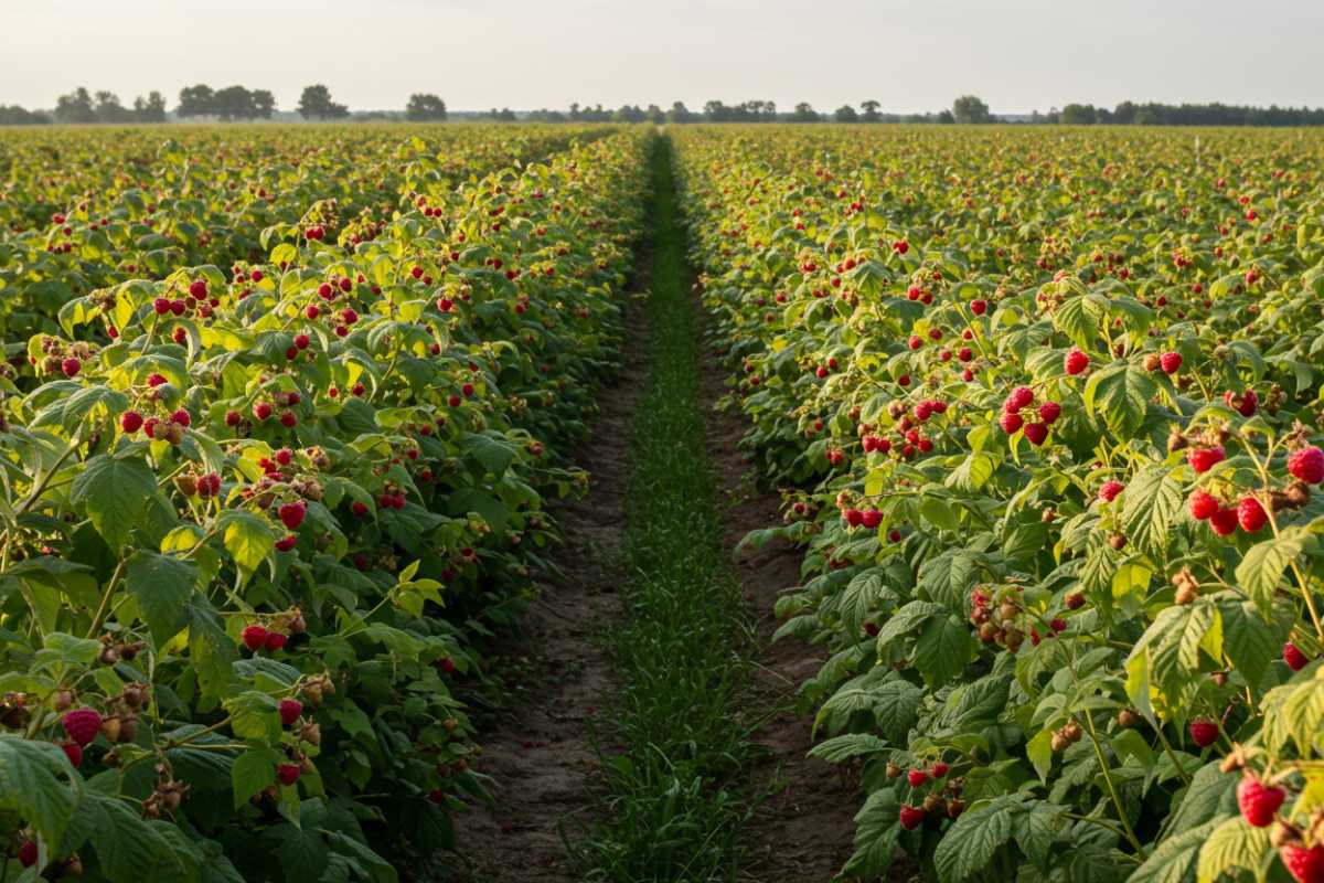 Como plantar framboesa: muitos frutos na colheita